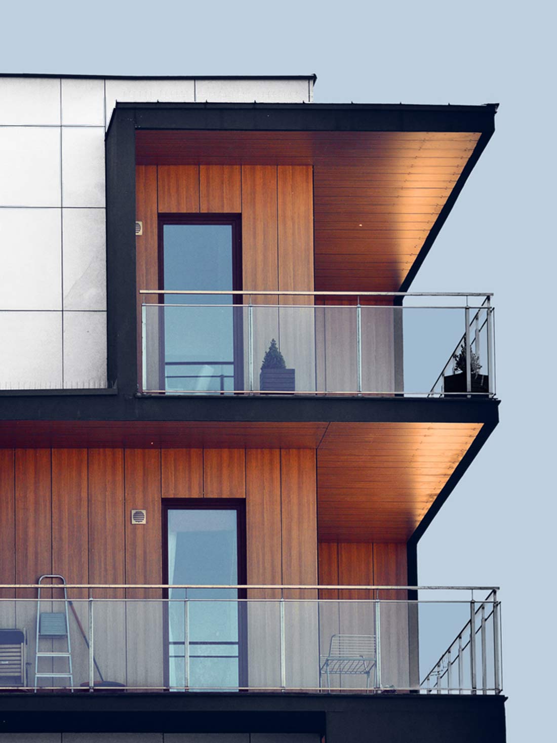 Wood Cladding - MT Elevators